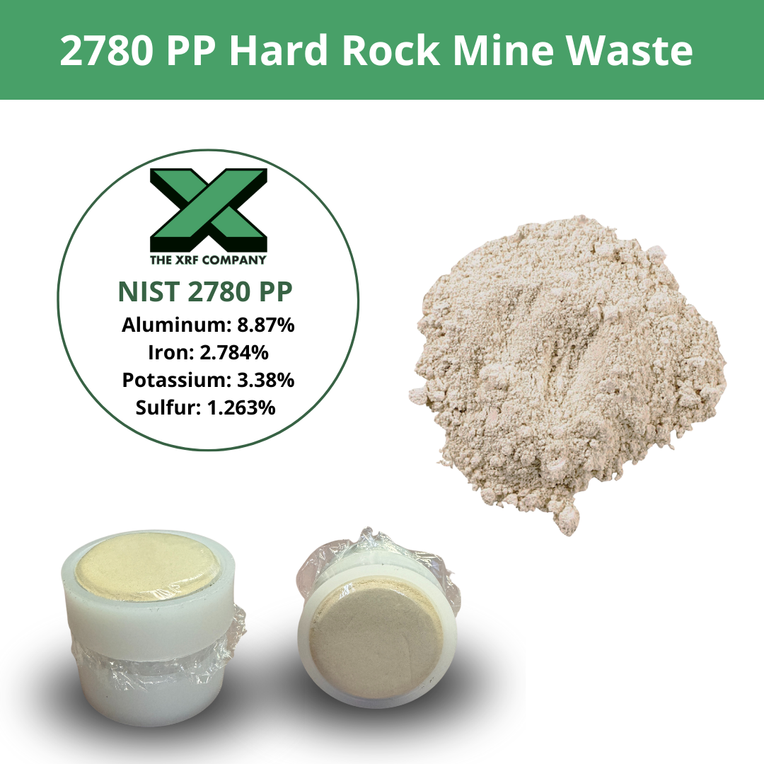 Soil - Certified Reference Material - 2780 PP Hard Rock Mine Waste for – XRF Company Reference ...