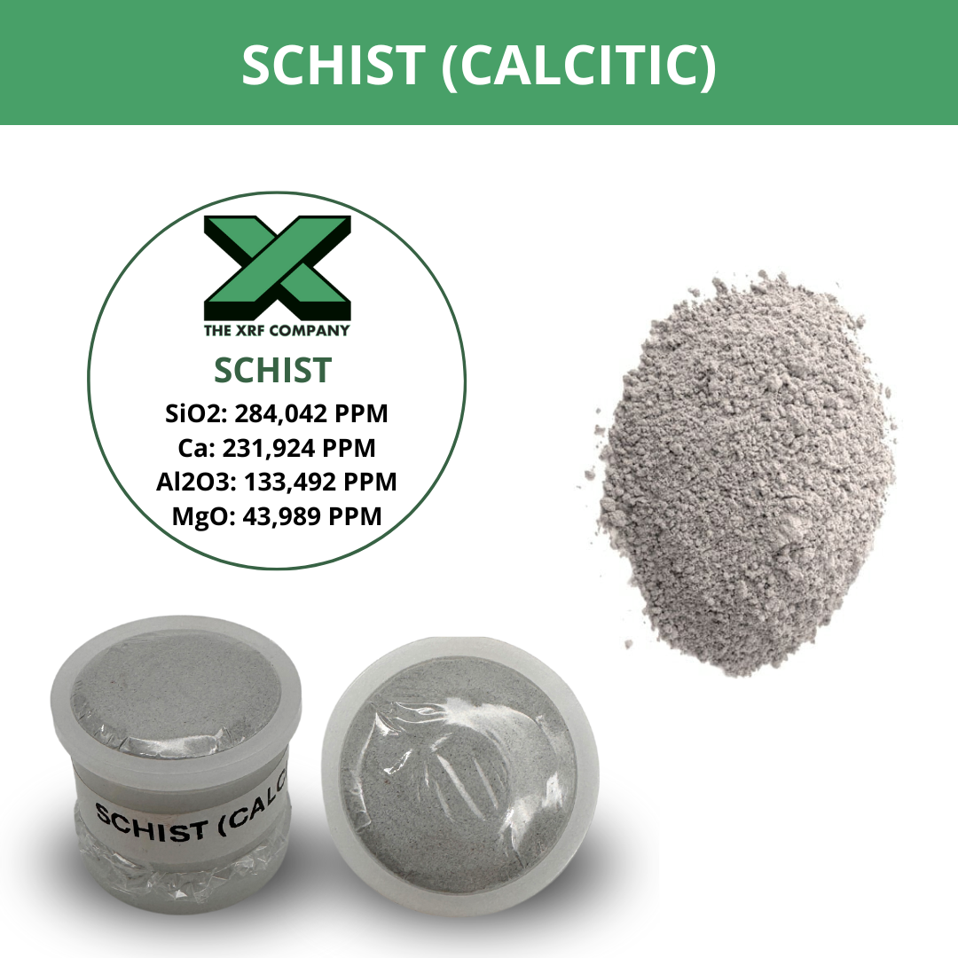 Certified Reference Material - Schist (Calcitic) - Silicon Calcium Ore ...